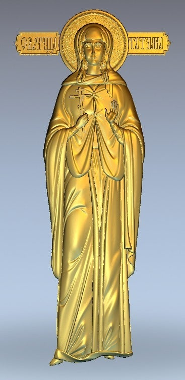 Free STL file mary sculpture 🗿 ・Object to download and to 3D print・Cults